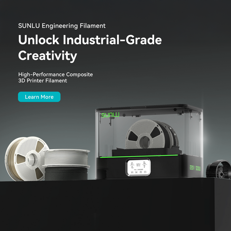 SUNLU | High quality 3D printer filament and 3D printer resin