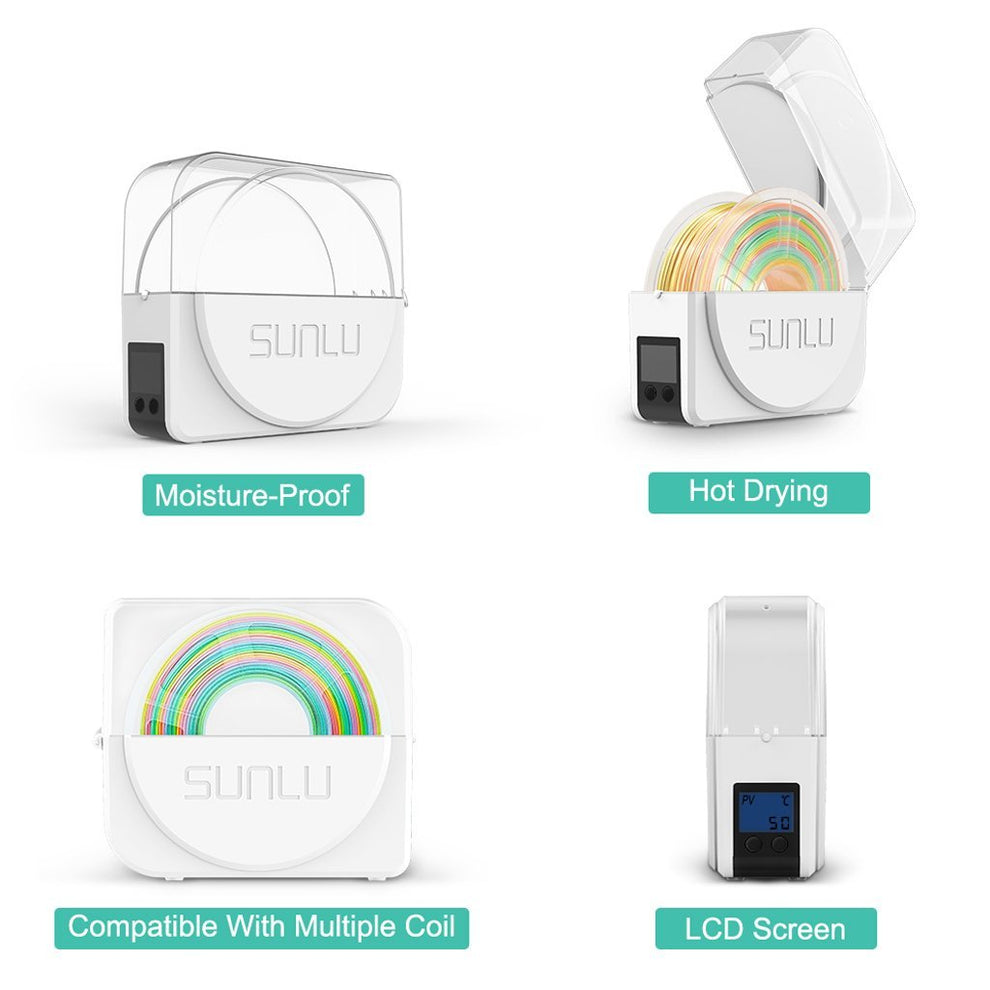 SUNLU S1 & S1 Plus 3D Filament Dryer | Filament dry Box